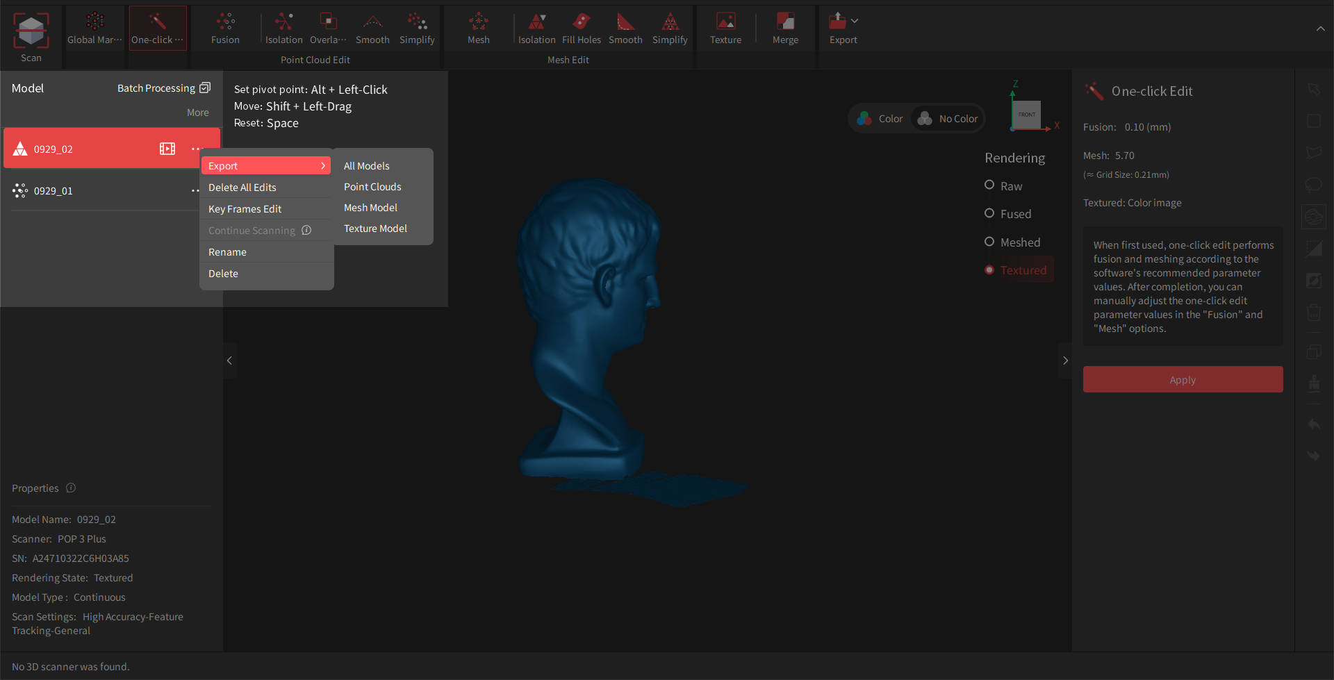 POP 3 Plus User Manual | Revopint 3D